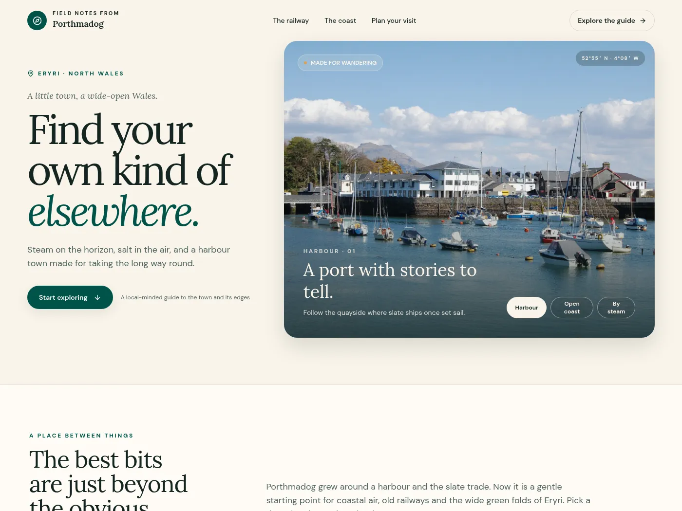 Discover Porthmadog