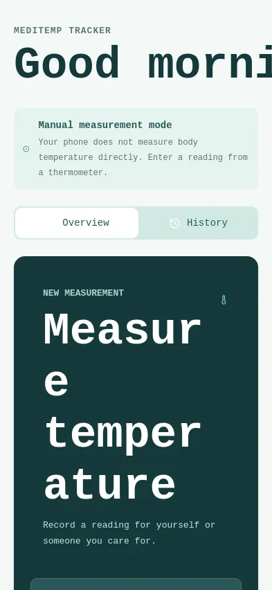 MediTemp Tracker
