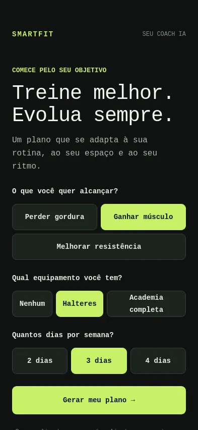 SmartFit Trainer
