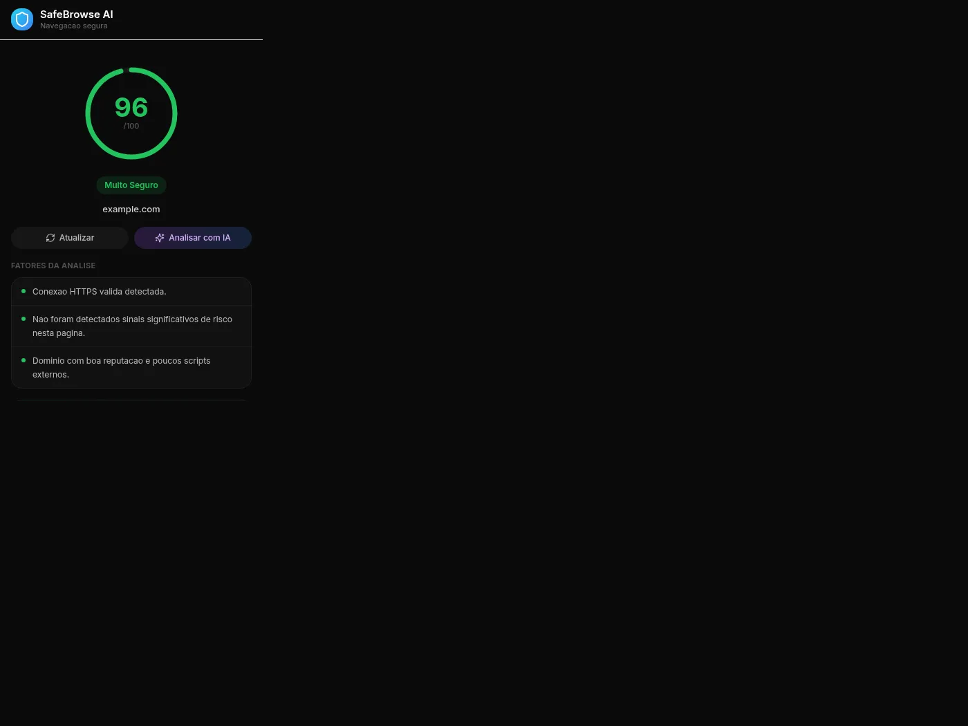 SafeBrowse AI Extension