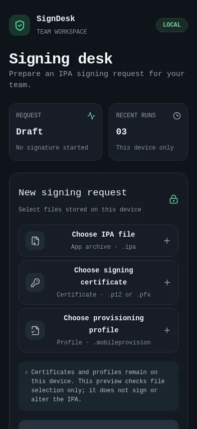iOS IPA Signer Pro