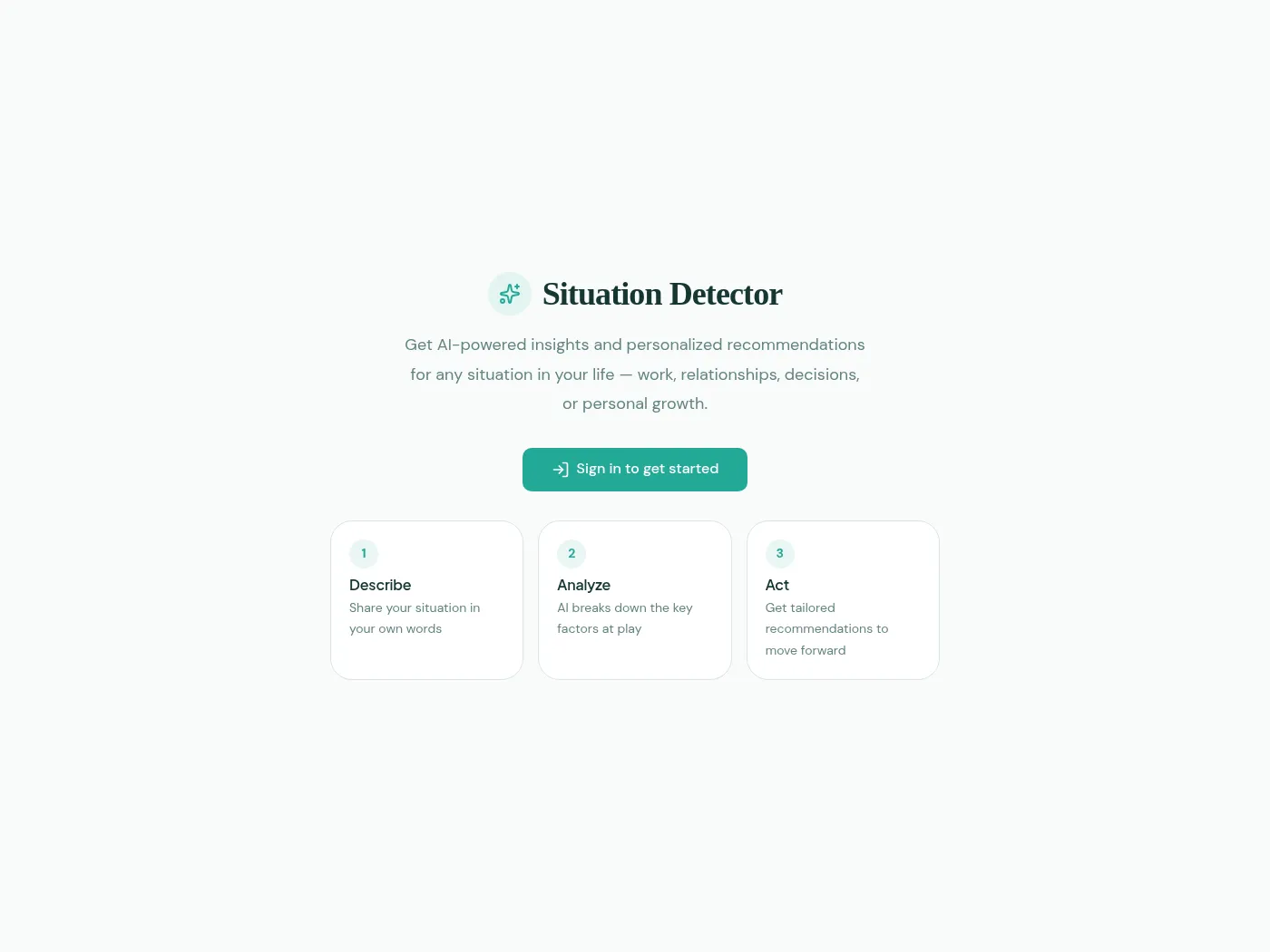 Situation Detector