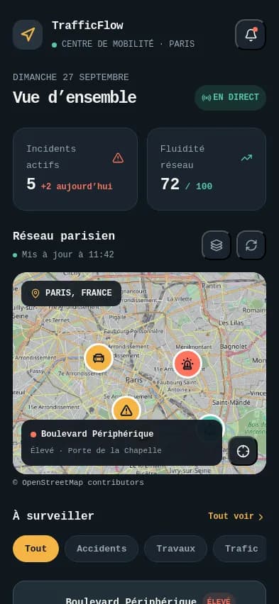 TrafficFlow Mobile