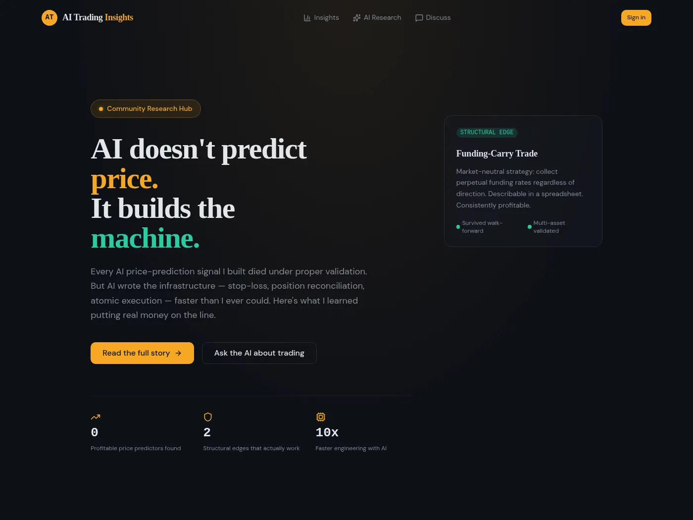AI Trading Insights Hub