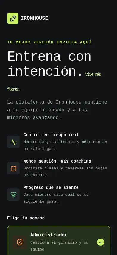 Gym Admin App