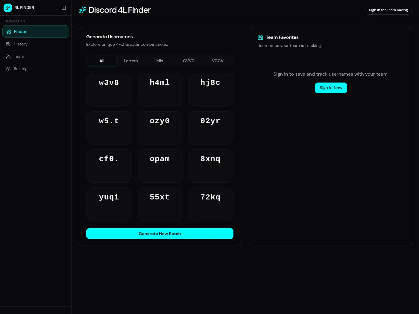 4L Discord Finder
