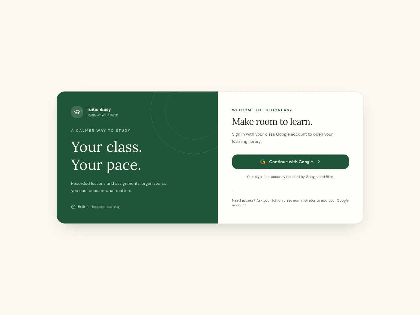 TuitionEasy Portal