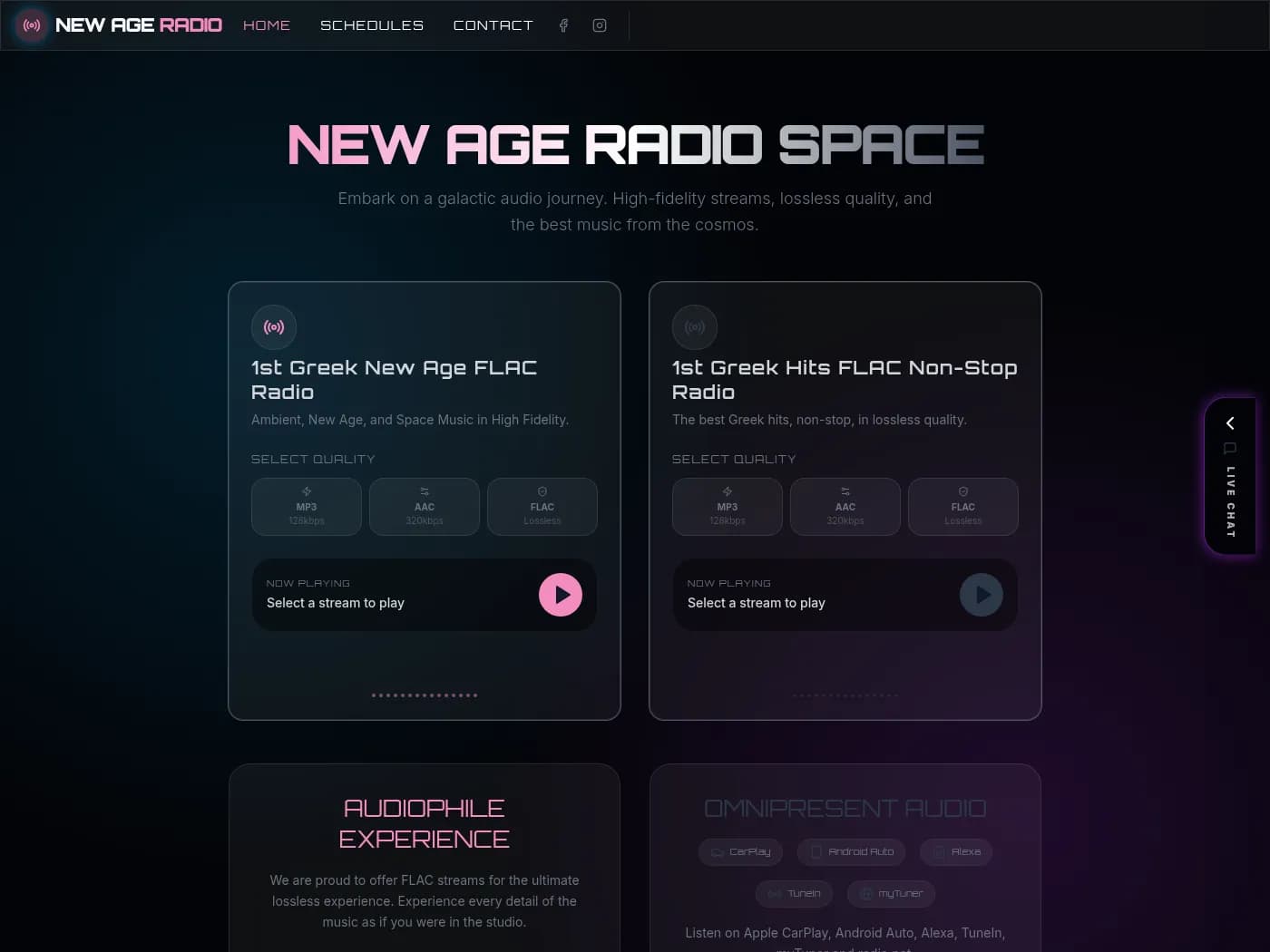 New Age Radio Space