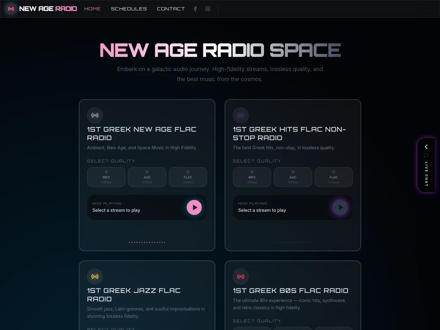 New Age Radio Space