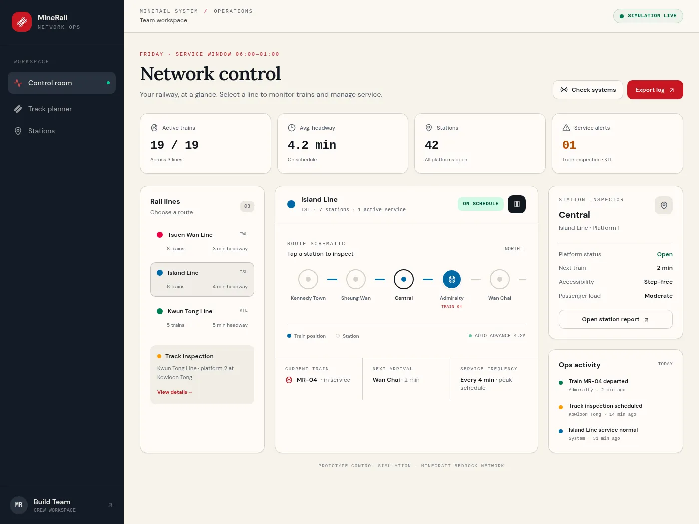MineRail System