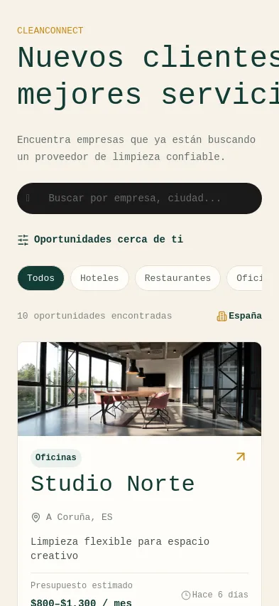 CleanConnect App