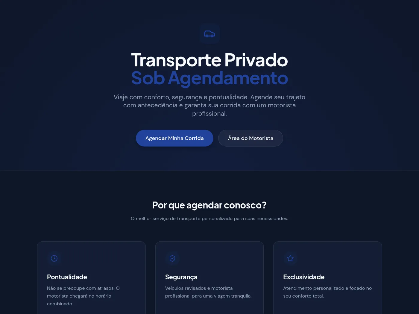 Agende Sua Corrida