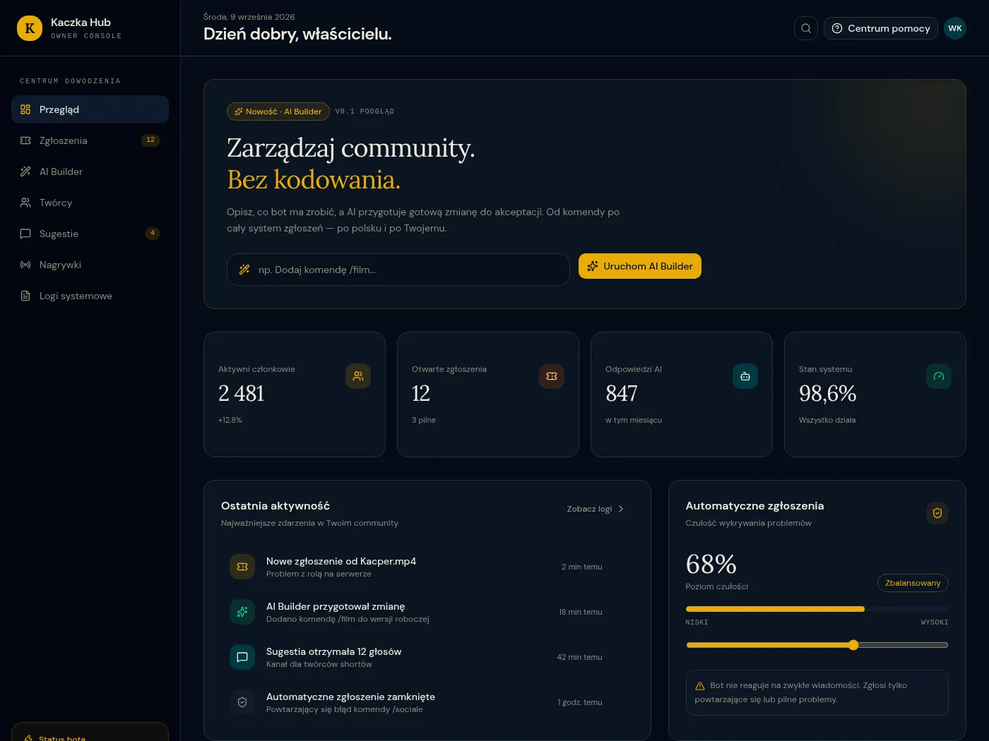 Kaczka Hub Discord Bot