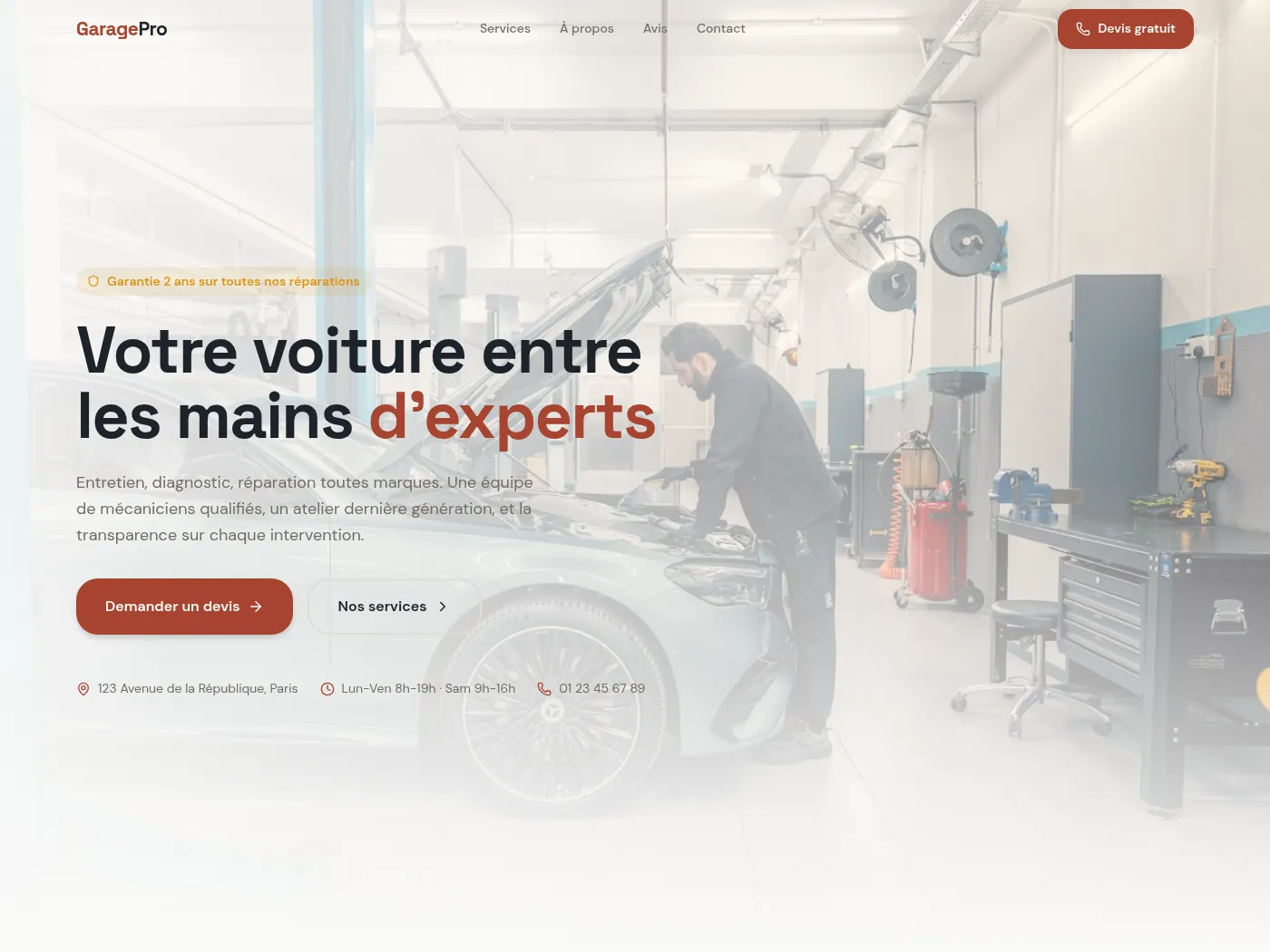 AutoRepair Pro Site