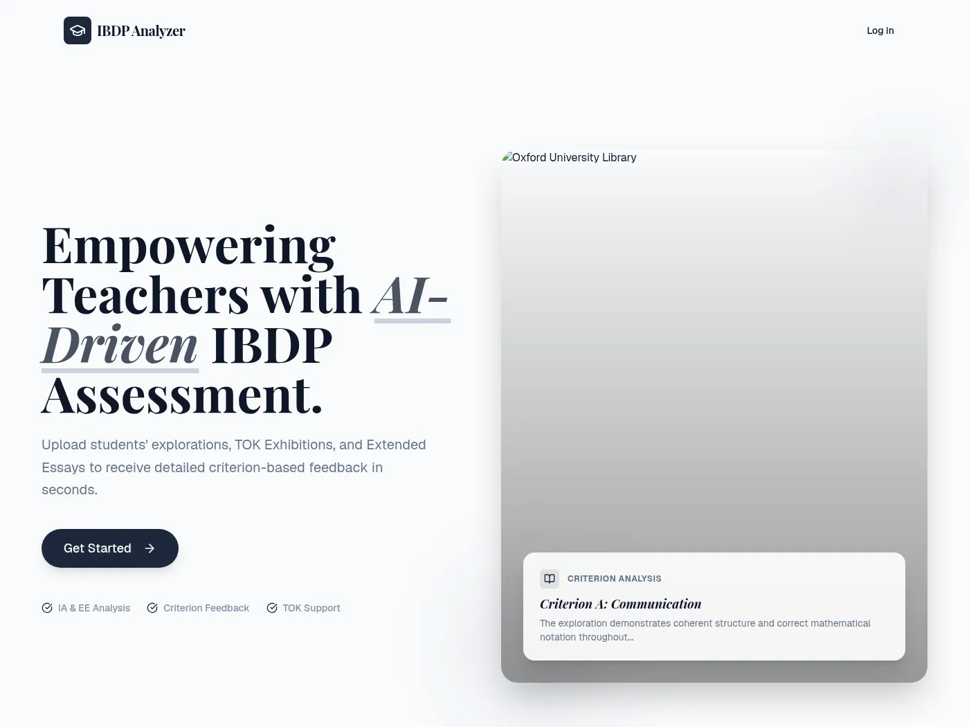 IBDP Exploration Analyzer