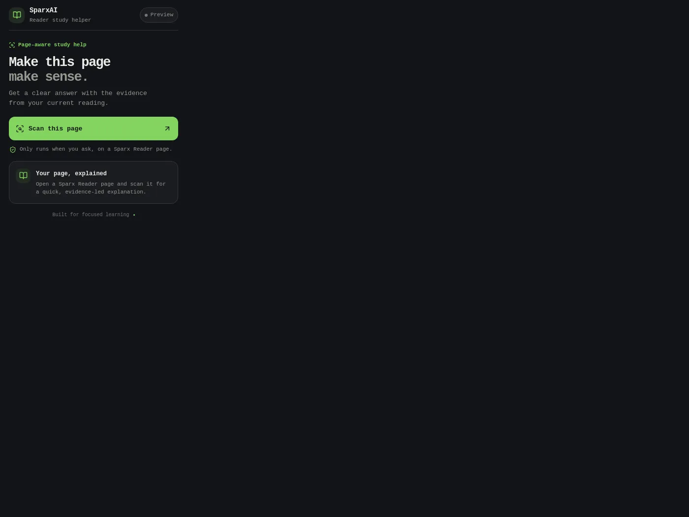SparxAI Chrome Helper