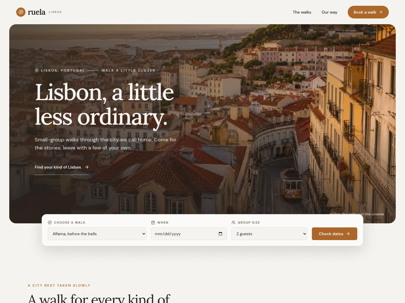 Tour Booker Site