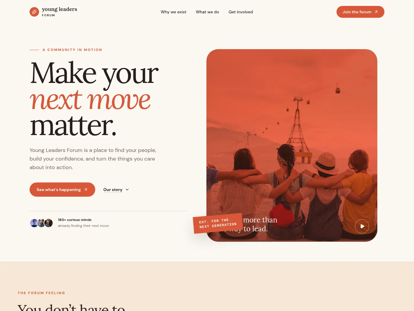 Young Leaders Forum Site