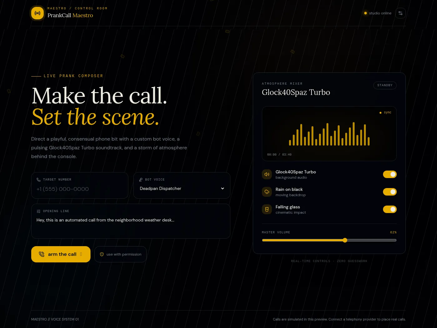 PrankCall Maestro