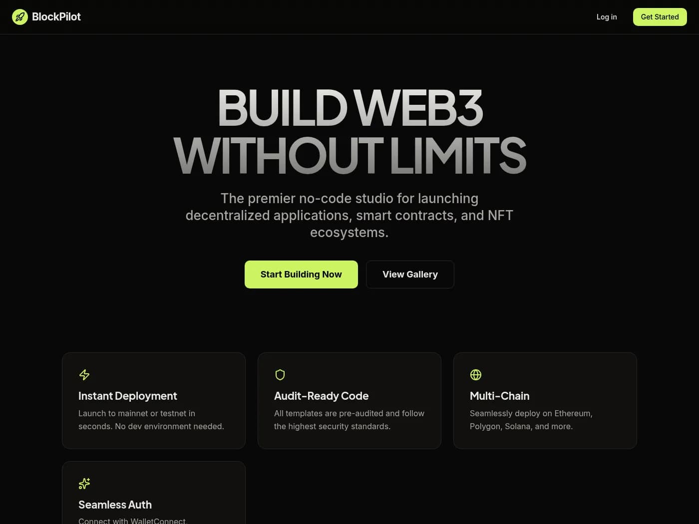 BlockPilot Web3 Studio