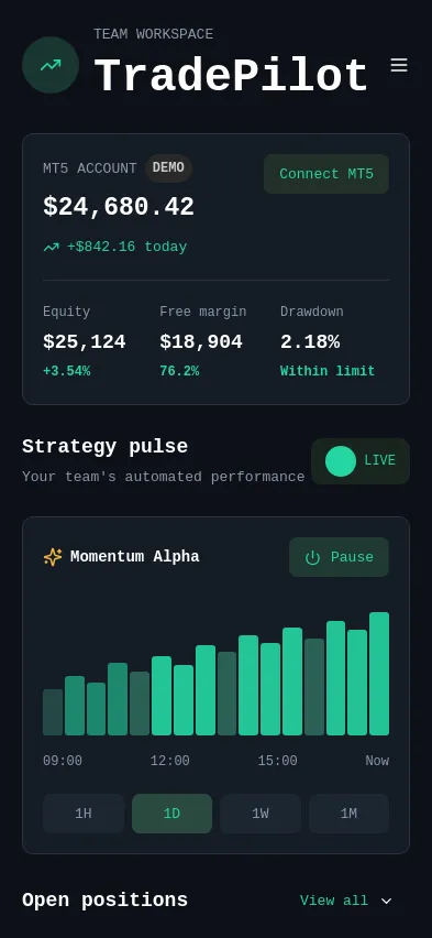 TradePilot Mobile