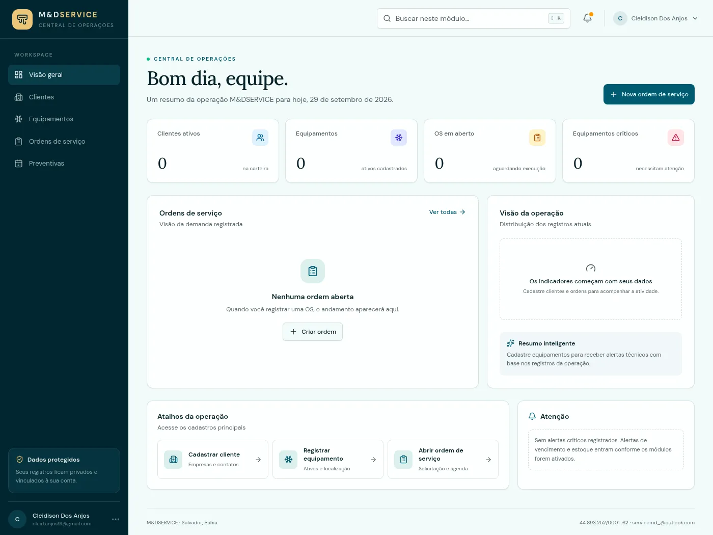 MDService Maintenance Hub