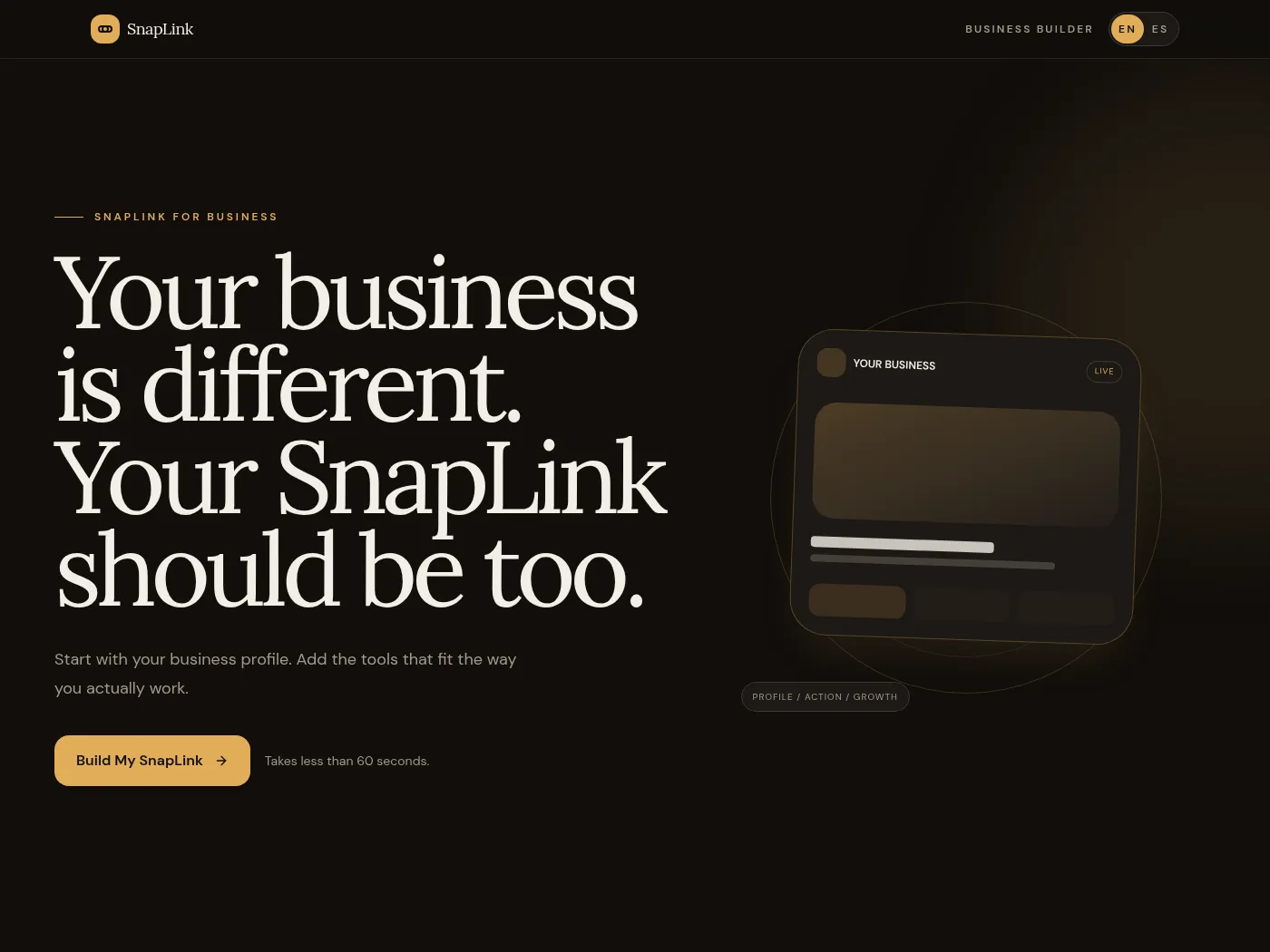 SnapLink Business Builder