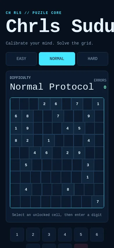 Chrls Sudoku