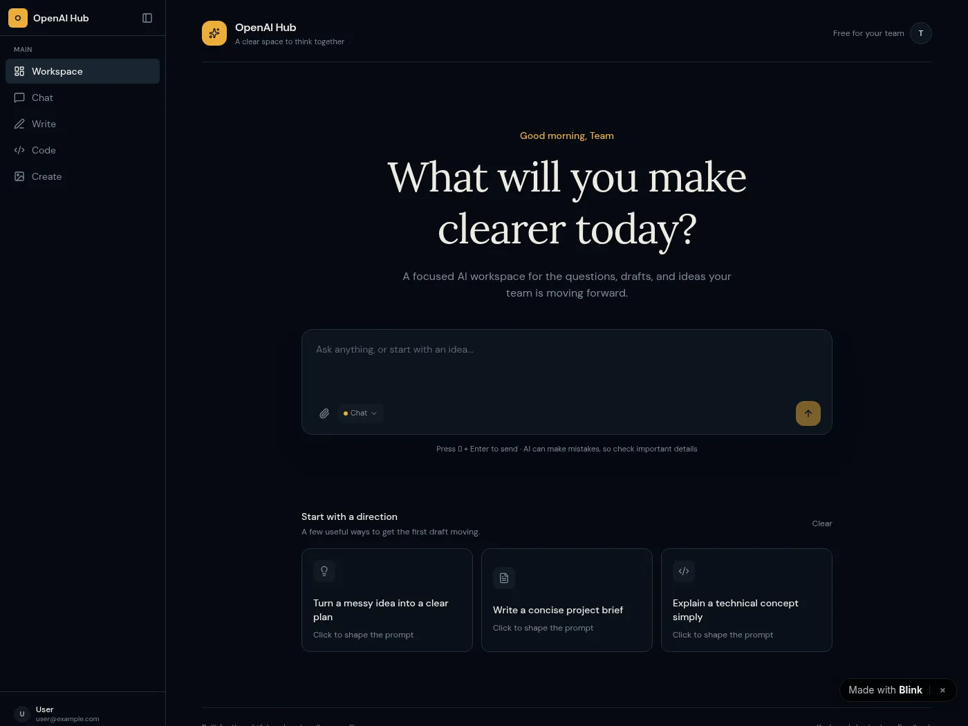 OpenAI Hub