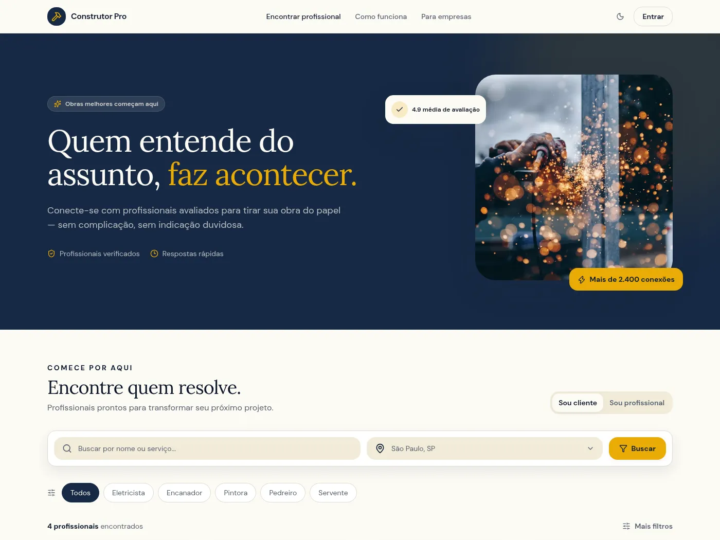 Construtor Pro Connect