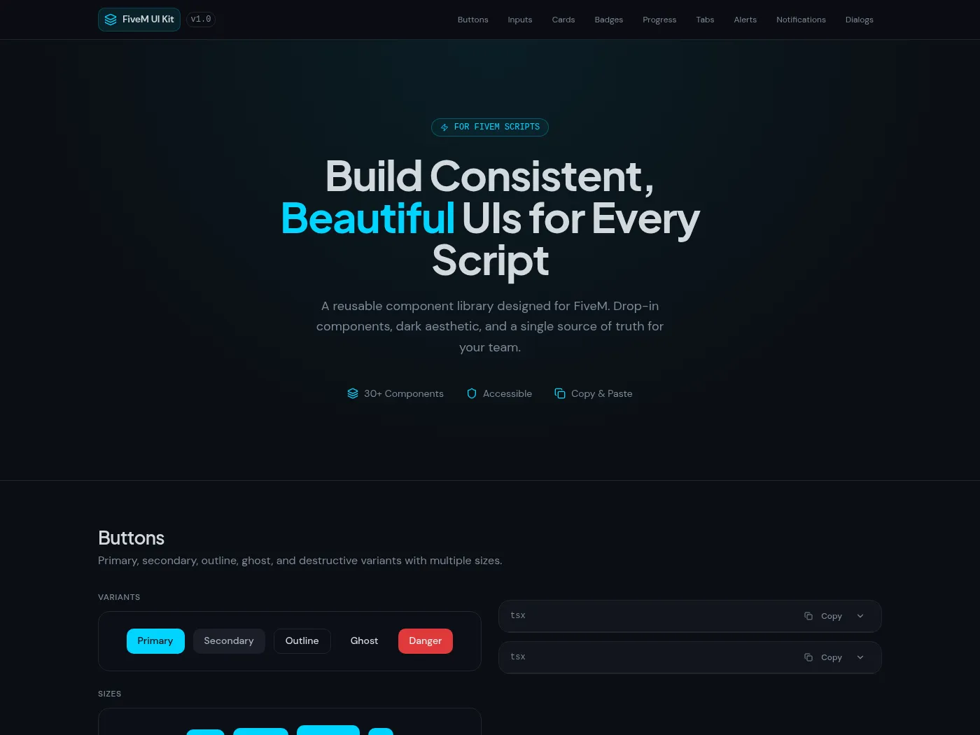 FiveM UI Kit