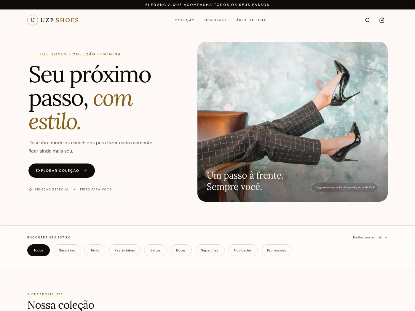UZE Shoes Online Store
