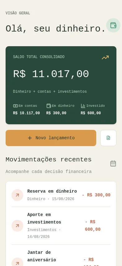 Financeiro Pocket