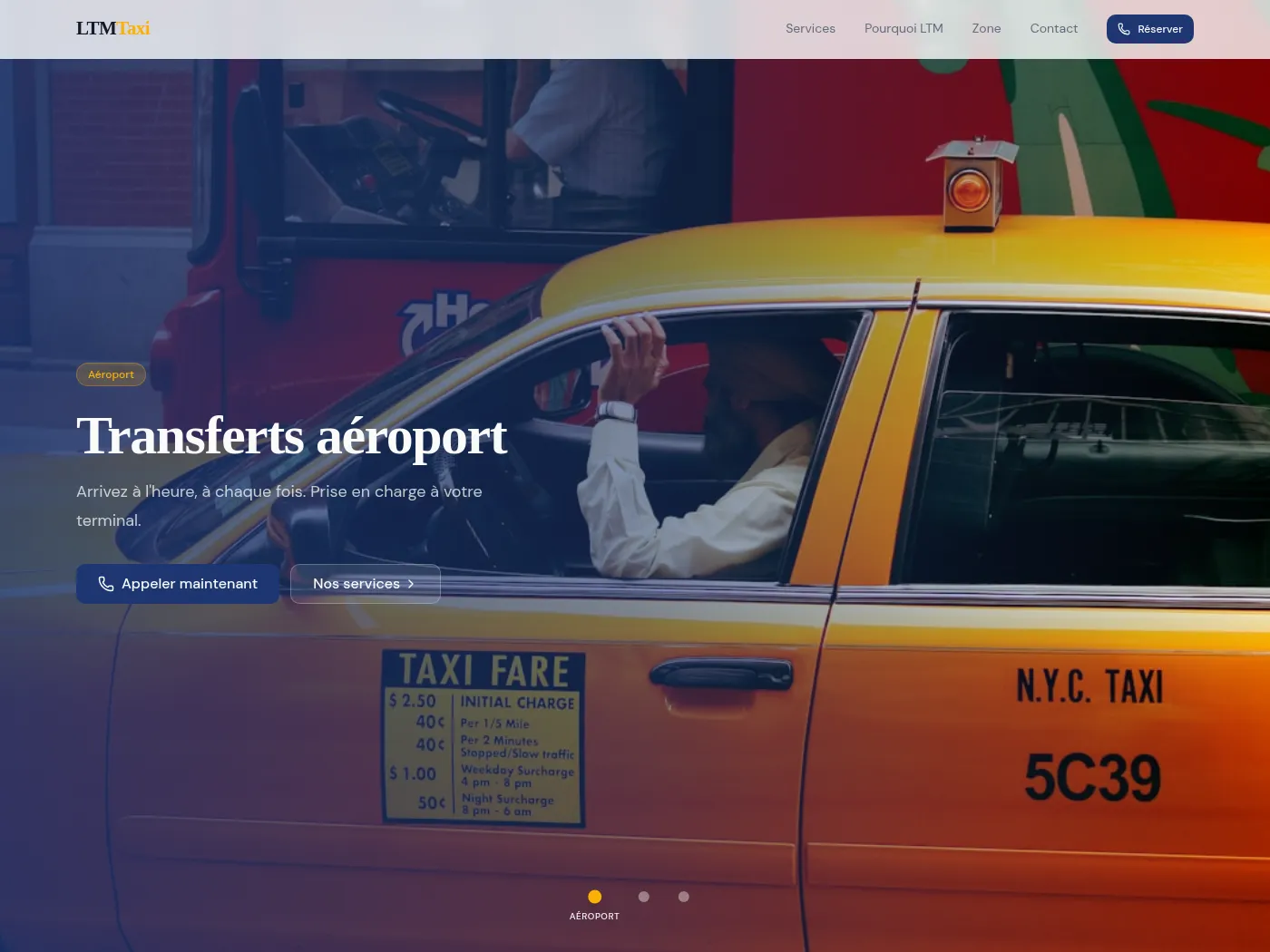 LTM Taxi Web Portal