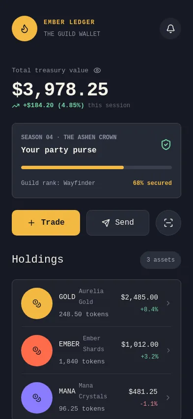 LARP Crypto Wallet