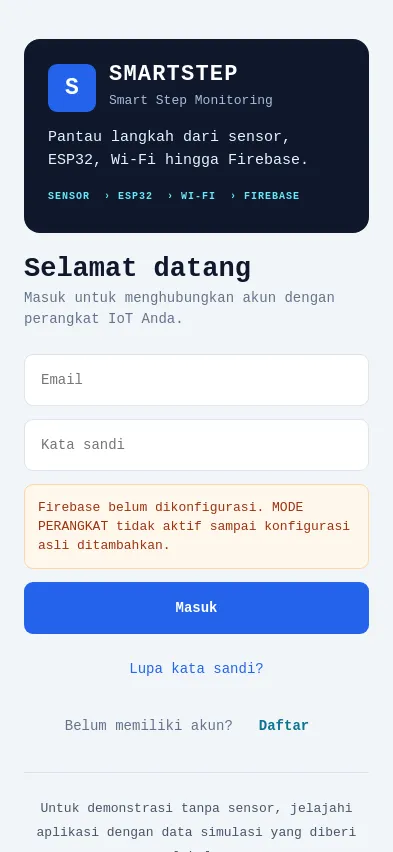 SMARTSTEP – Smart Step Monitoring