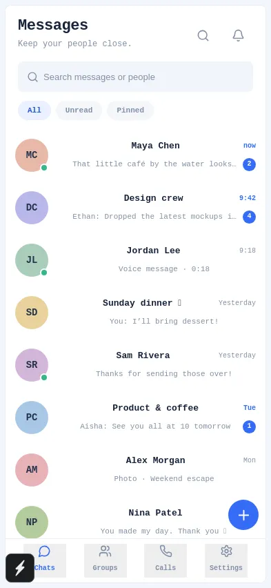 GOchat Mobile Messenger