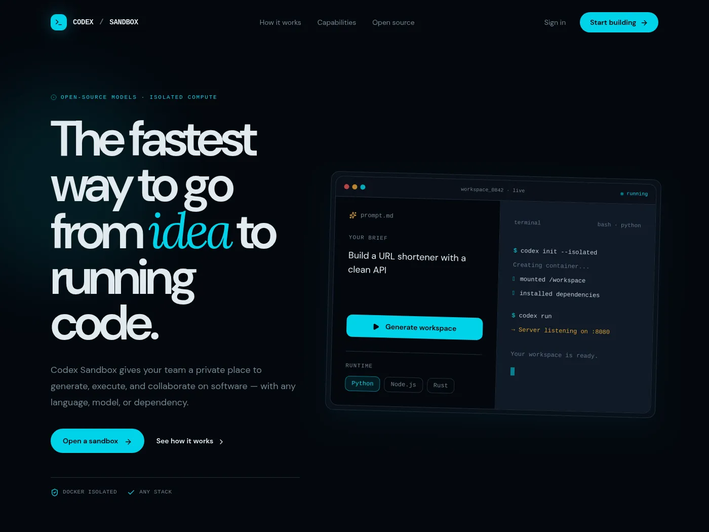 Codex Sandbox
