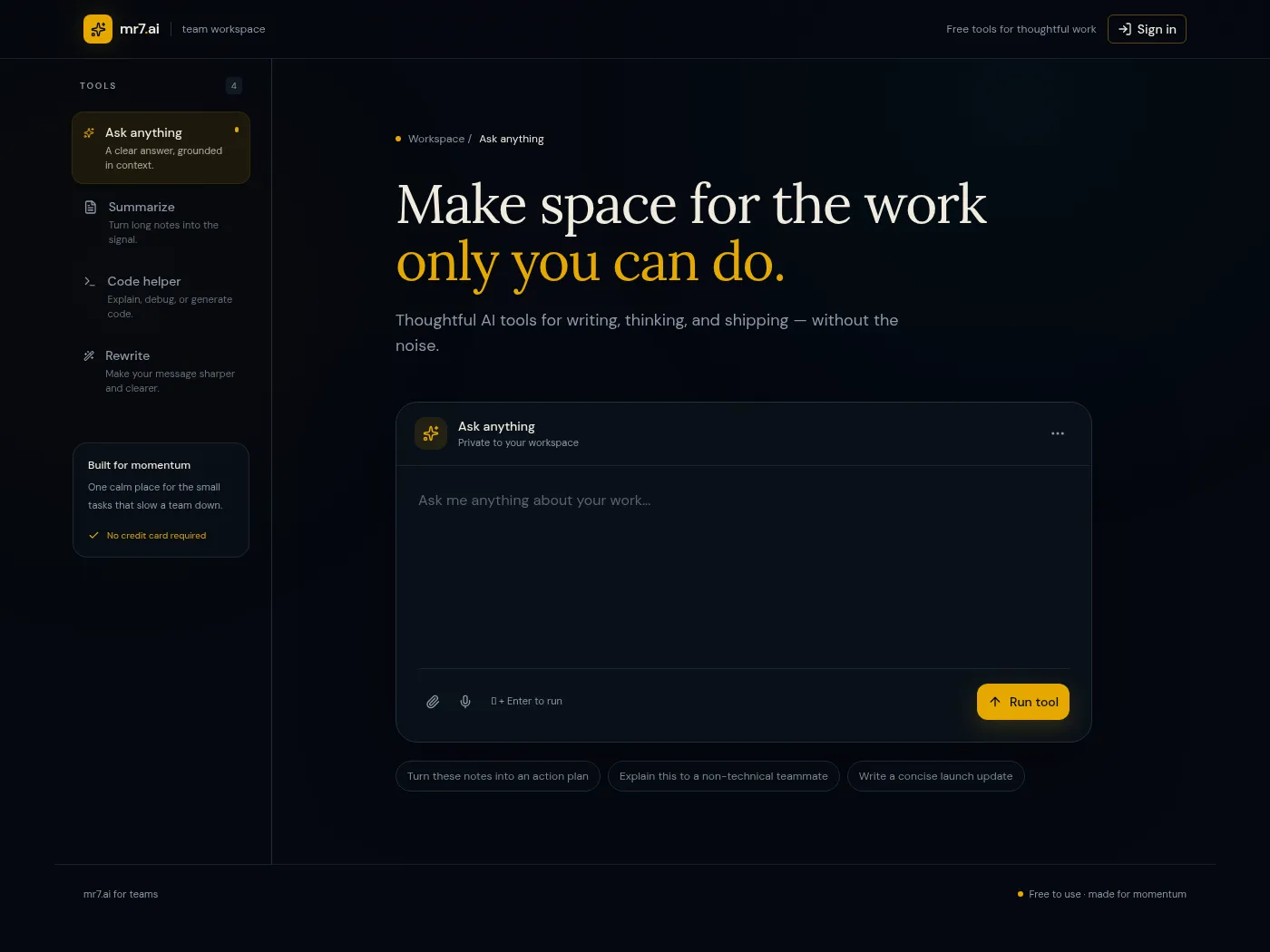 OpenAI Tool Suite