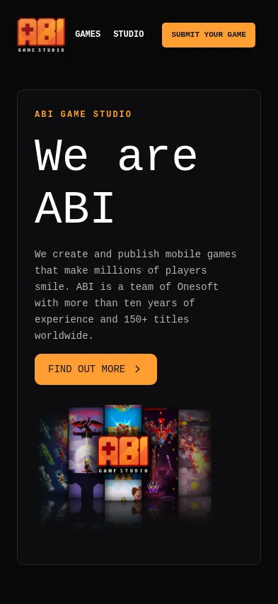 AbiGames Mobile Hub