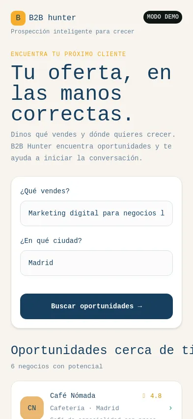 B2B Hunter