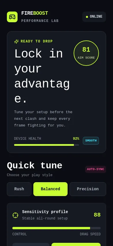 Neon FireBoost