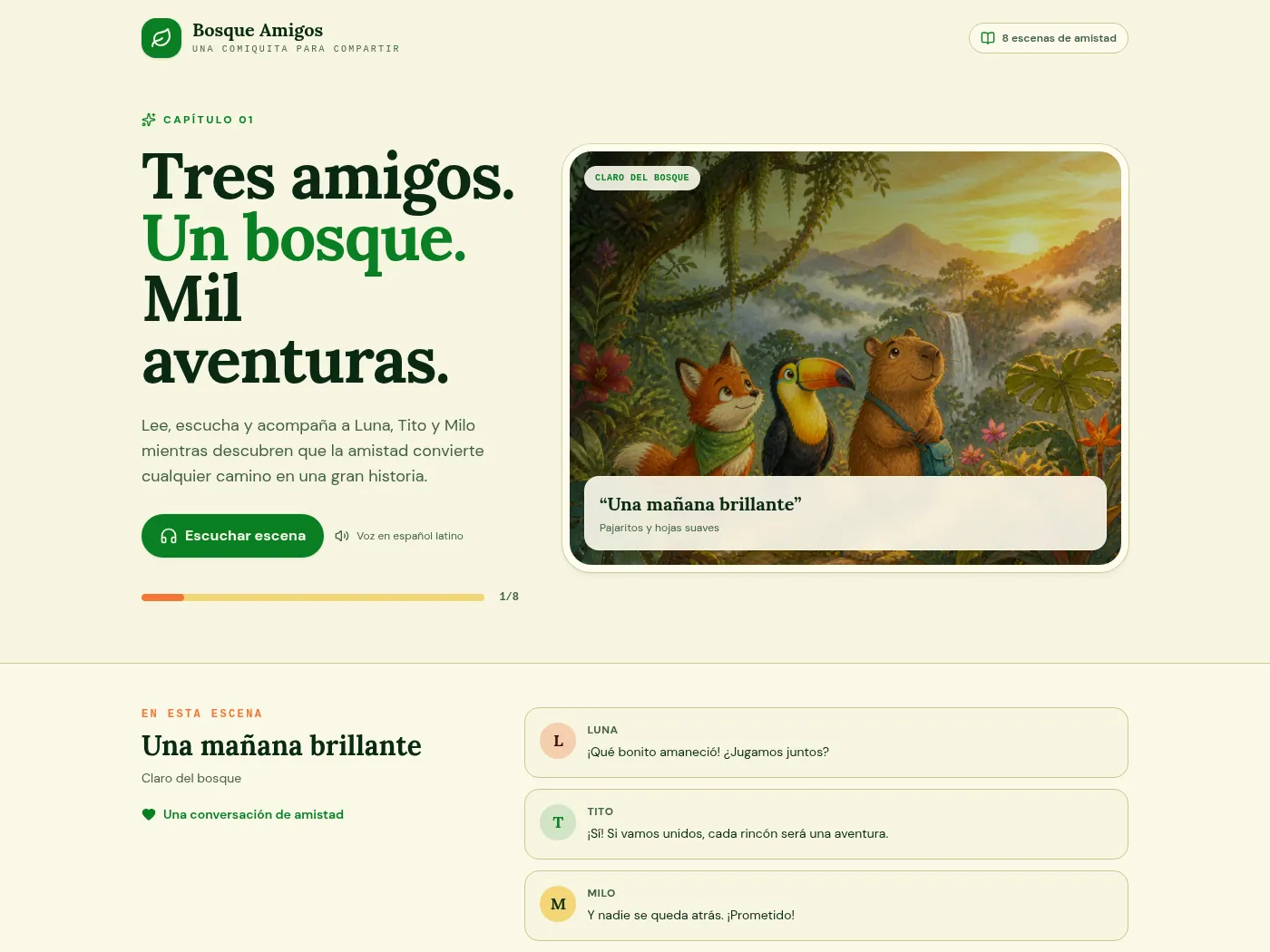Bosque Amigos Comiquita