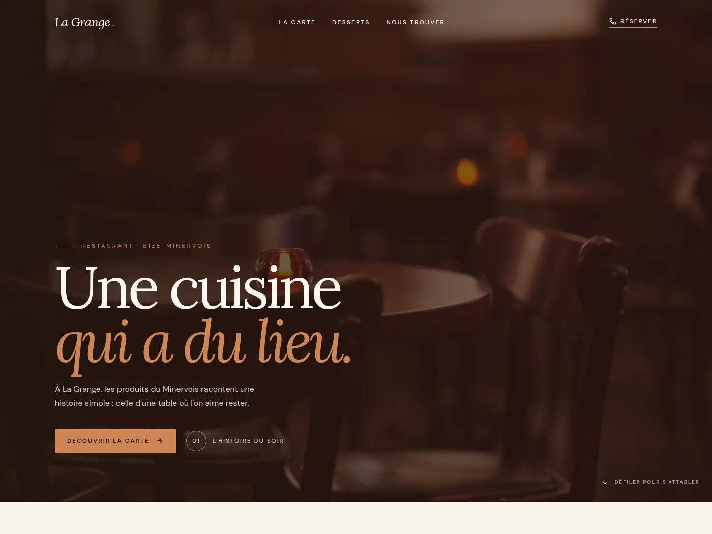 Délices Gourmands Site