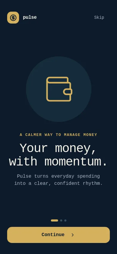 Pulse Finance Tracker