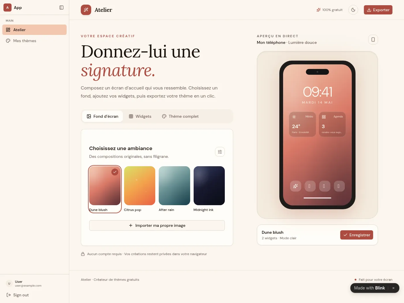 Phone Customizer App