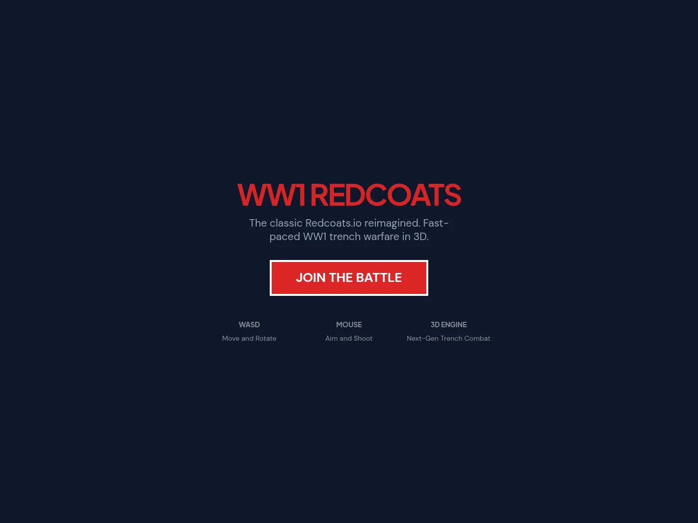 WW1 Redcoats Remake