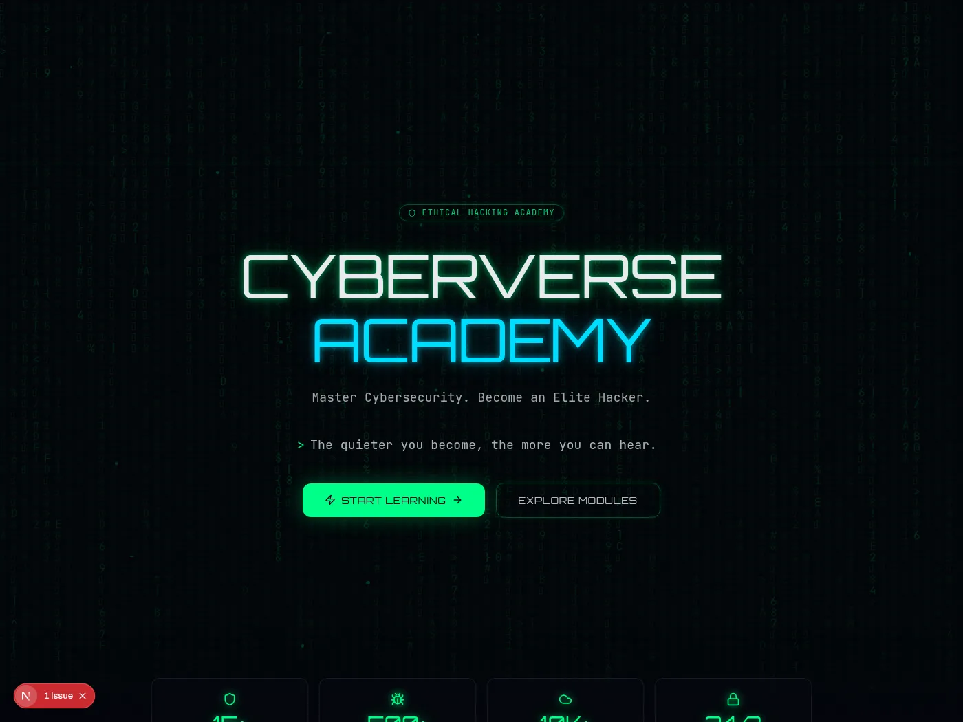 CyberVerse Academy
