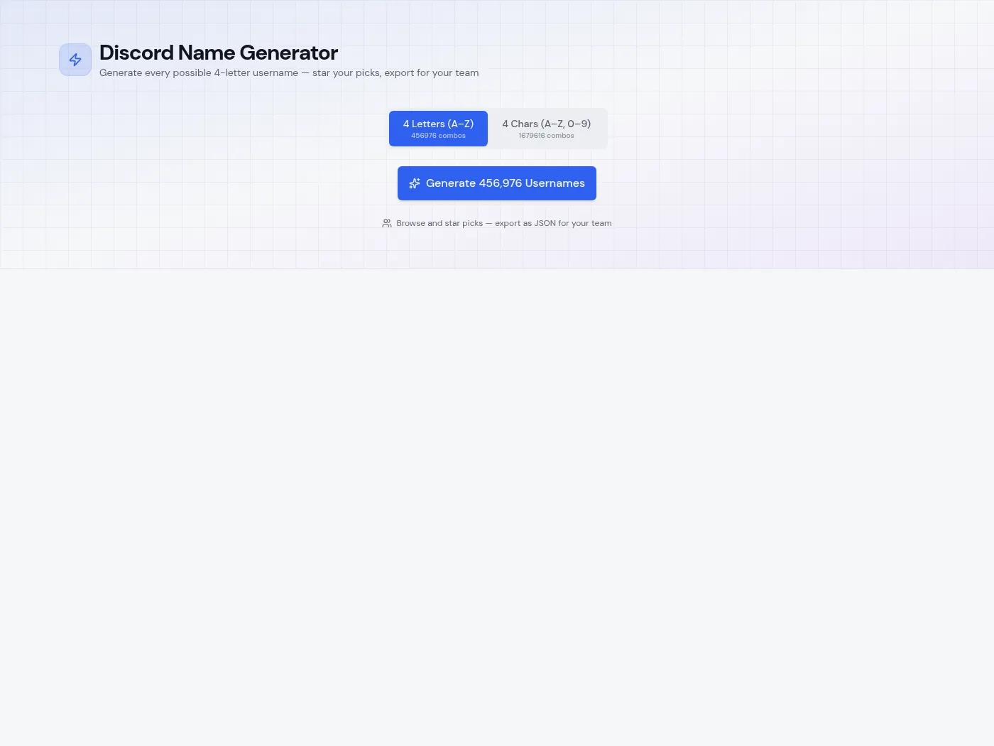 Discord Name Scanner