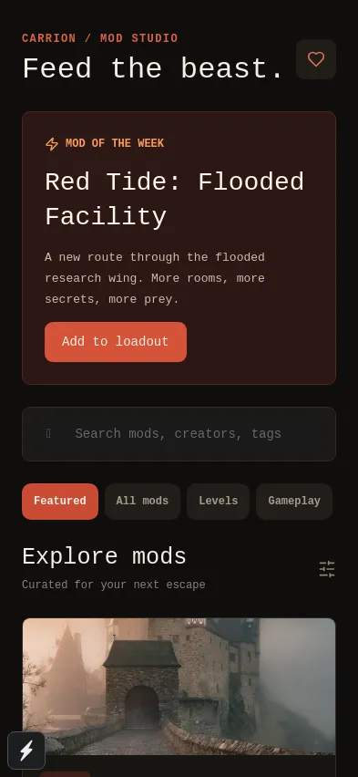 Carrion Mod Studio